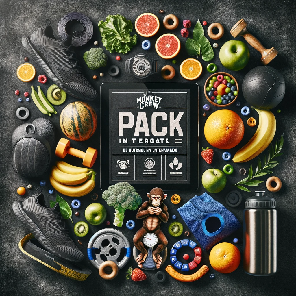 Pack Plan de nutricion y entrenamiento - The monkey Crew